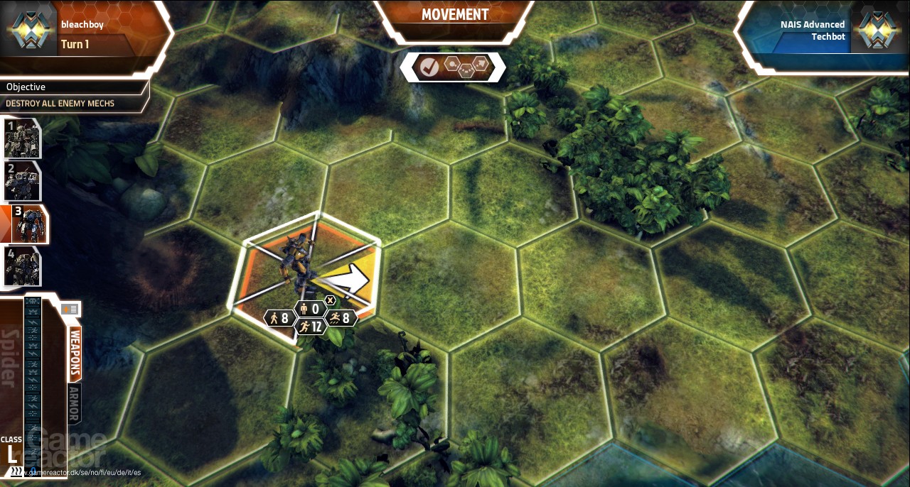 Mechwarrior Tactics beta details