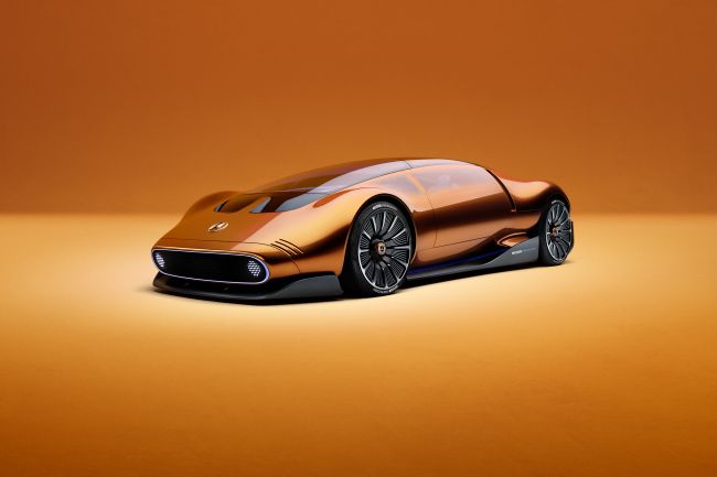 Mercedes presents futuristic-looking electric supercar concept ...
