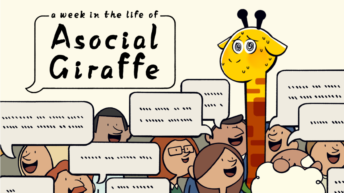 A Week in the Life of Asocial Giraffe is perfect for the introvert in your life