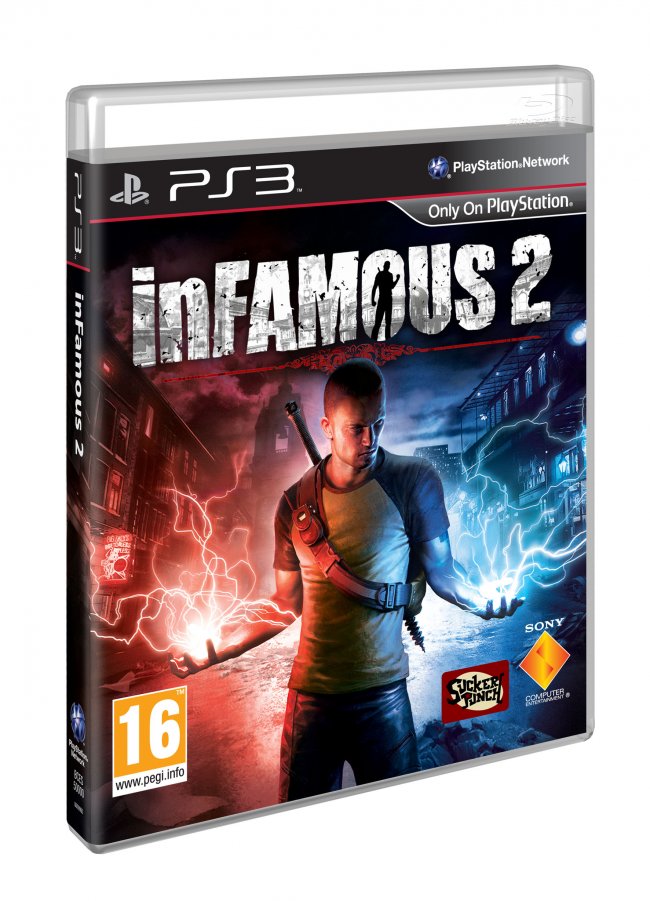 Three versions of Infamous 2