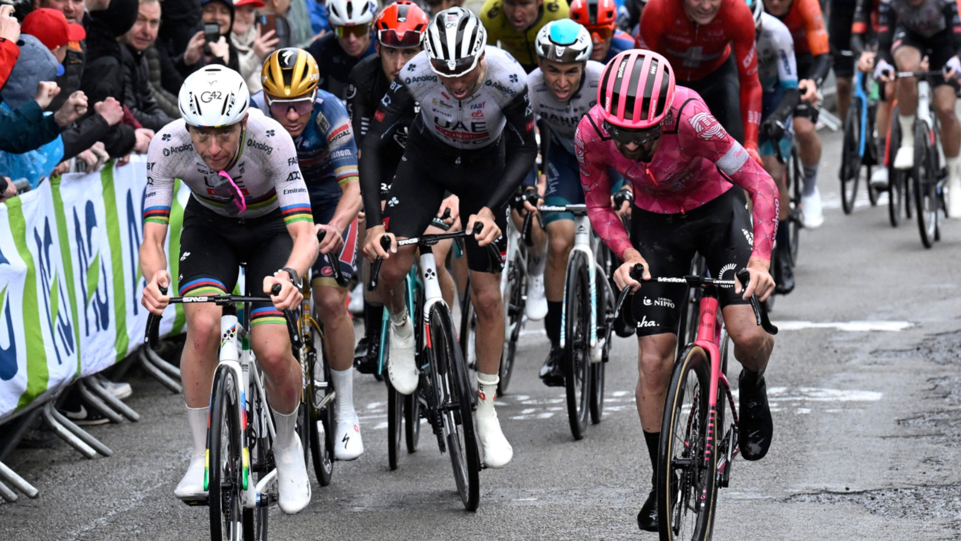 Tadej Pogacar conquers the Mur de Huy in emphatic win at the Flèche Wallonne - - Gamereactor
