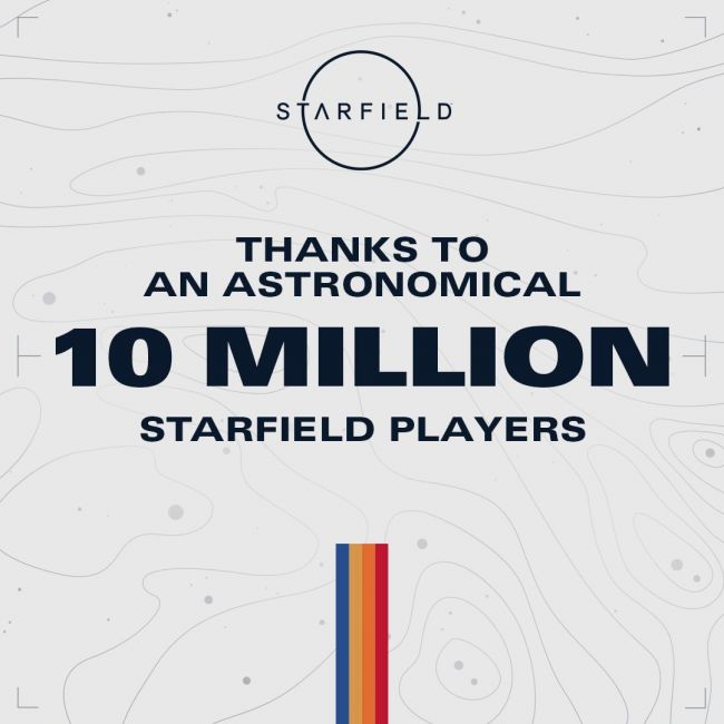 Starfield has more than 10 million players