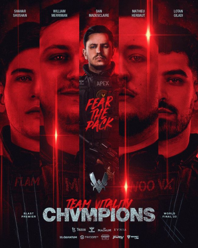 Vitality win BLAST Premier World Finals 2023 - Counter-Strike 2 - Gamereactor