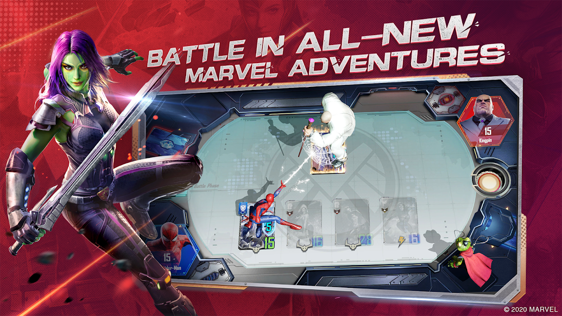 Card battler Marvel Duel ready for pre-registration