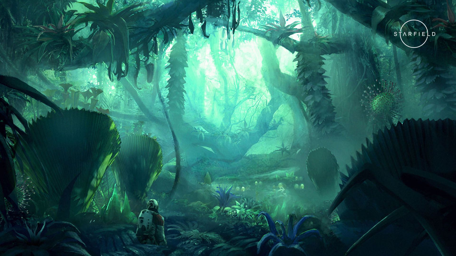 Starfield has "many unique environments, some lush and abundant with life"