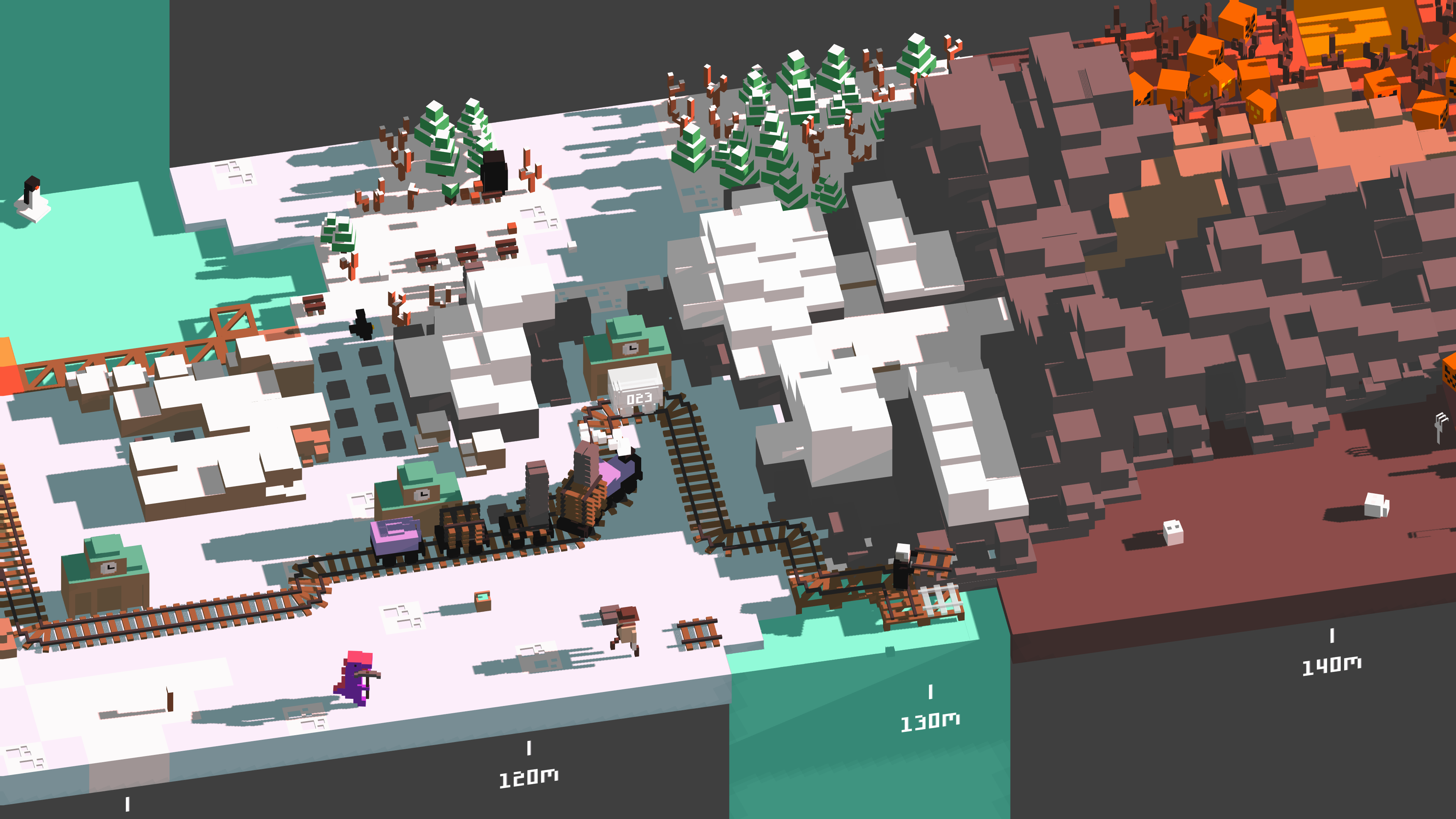 In Unrailed "you need to micromanage yourself" and friends