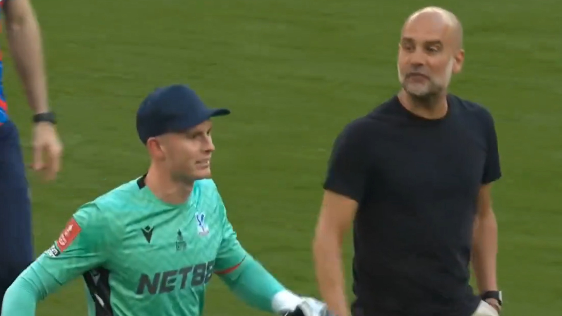 Why was Pep Guardiola angry at Crystal Palace's goalkeeper after FA Cup ...