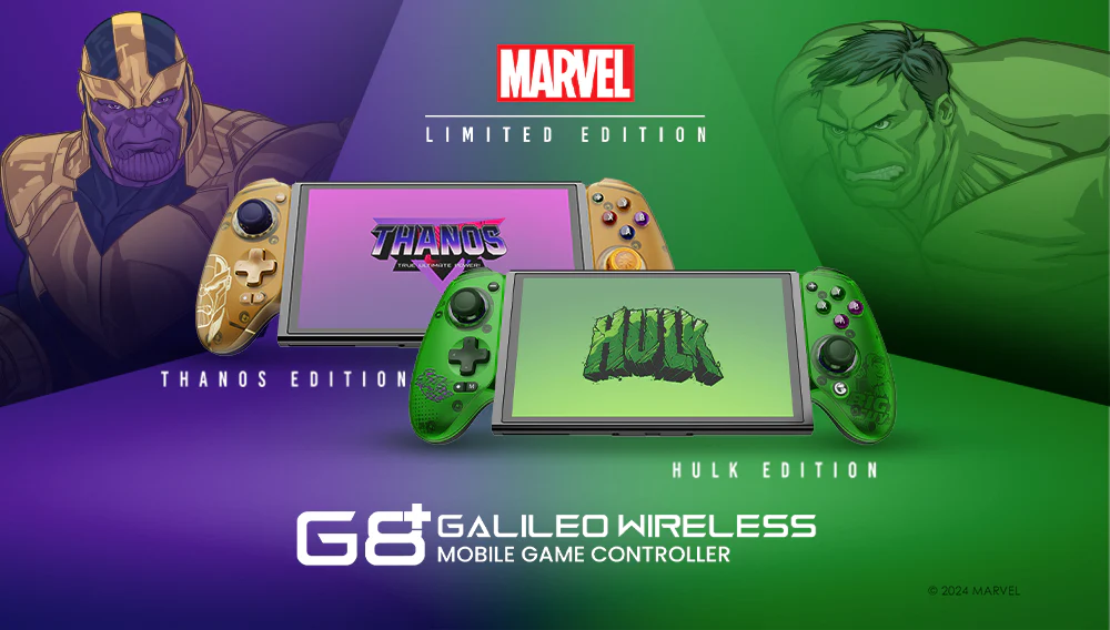 The Hulk and Thanos deck out these new mobile controllers - - Gamereactor