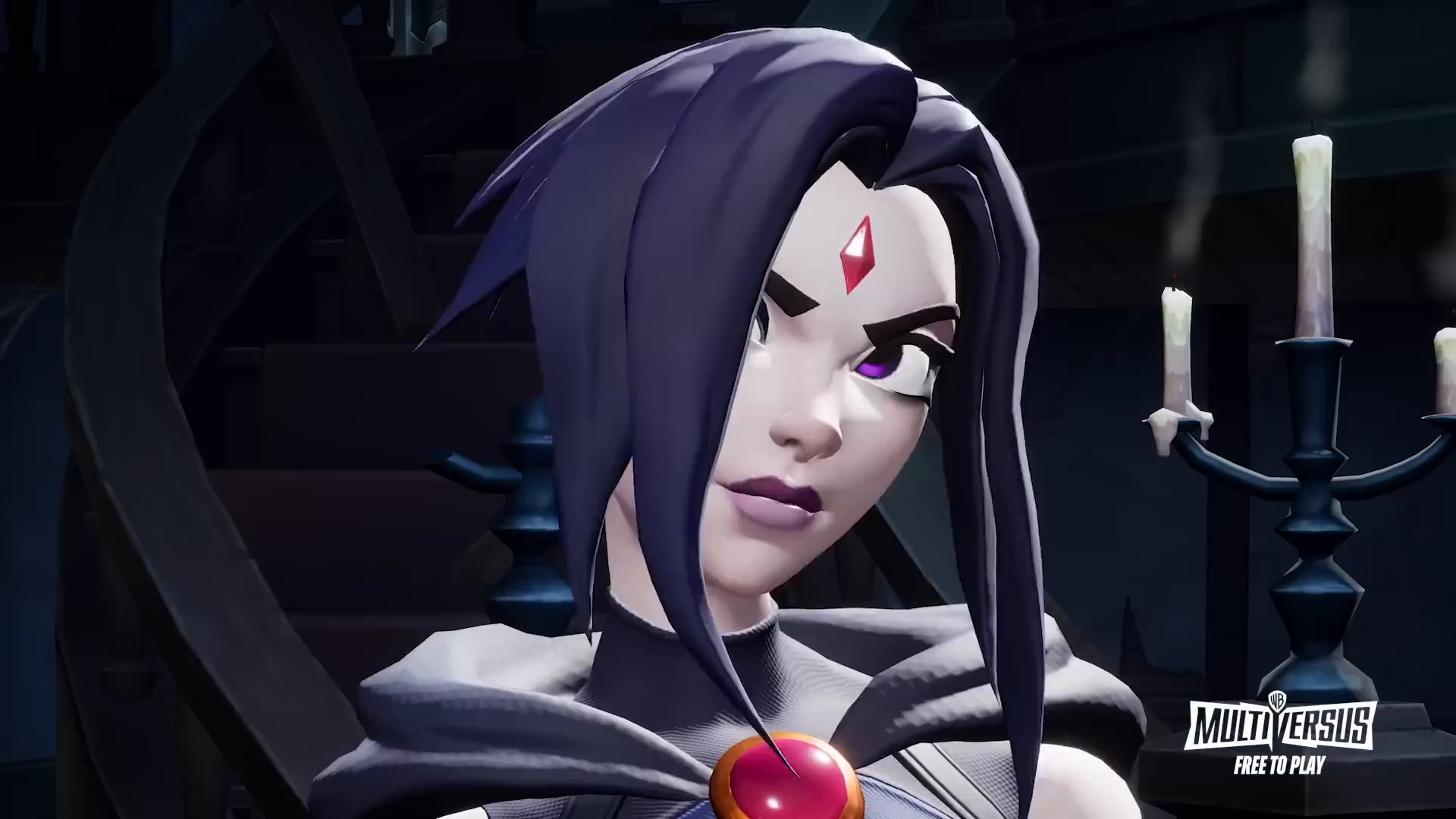 Goth girl season continues in MultiVersus with Raven's gameplay trailer