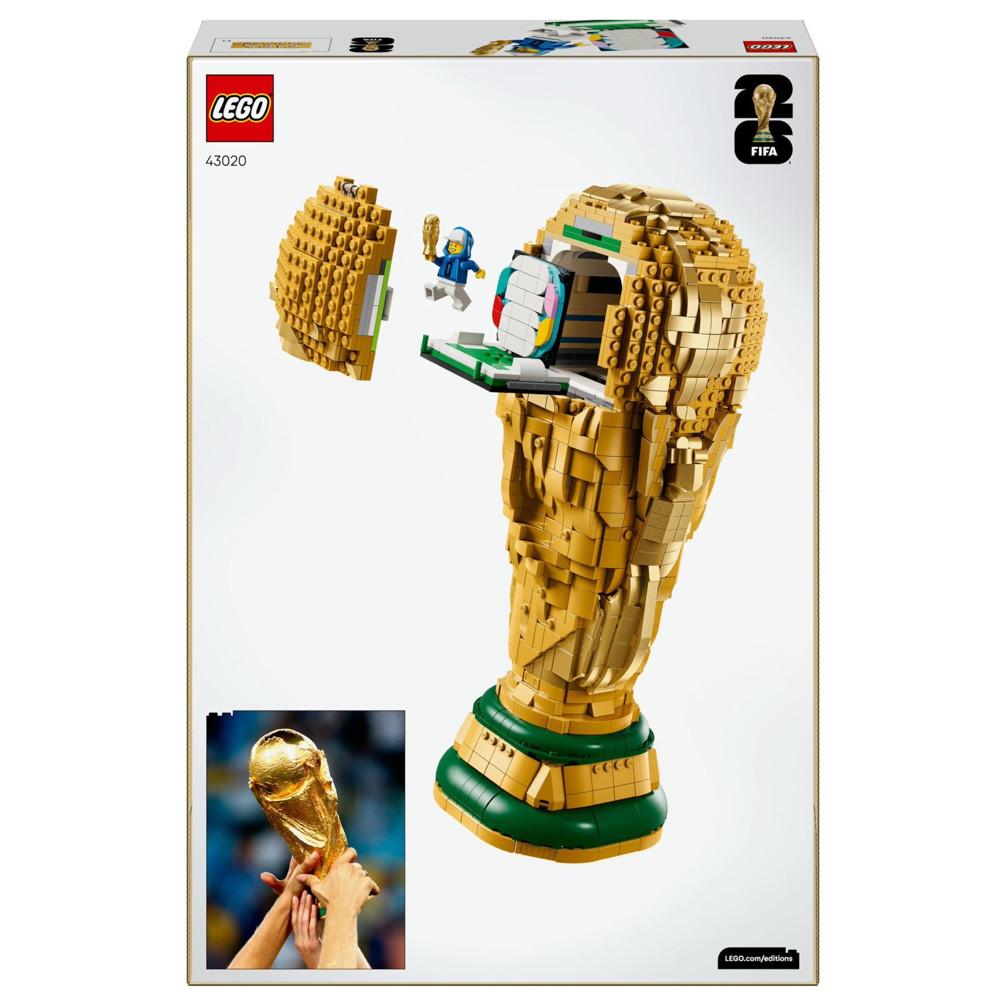LEGO announces FIFA World Cup trophy: Release date and prices in Europe ...