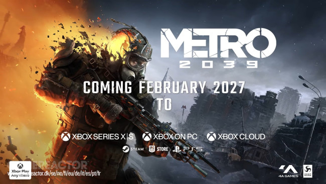 Metro 2039 narrows its release window to February 2027