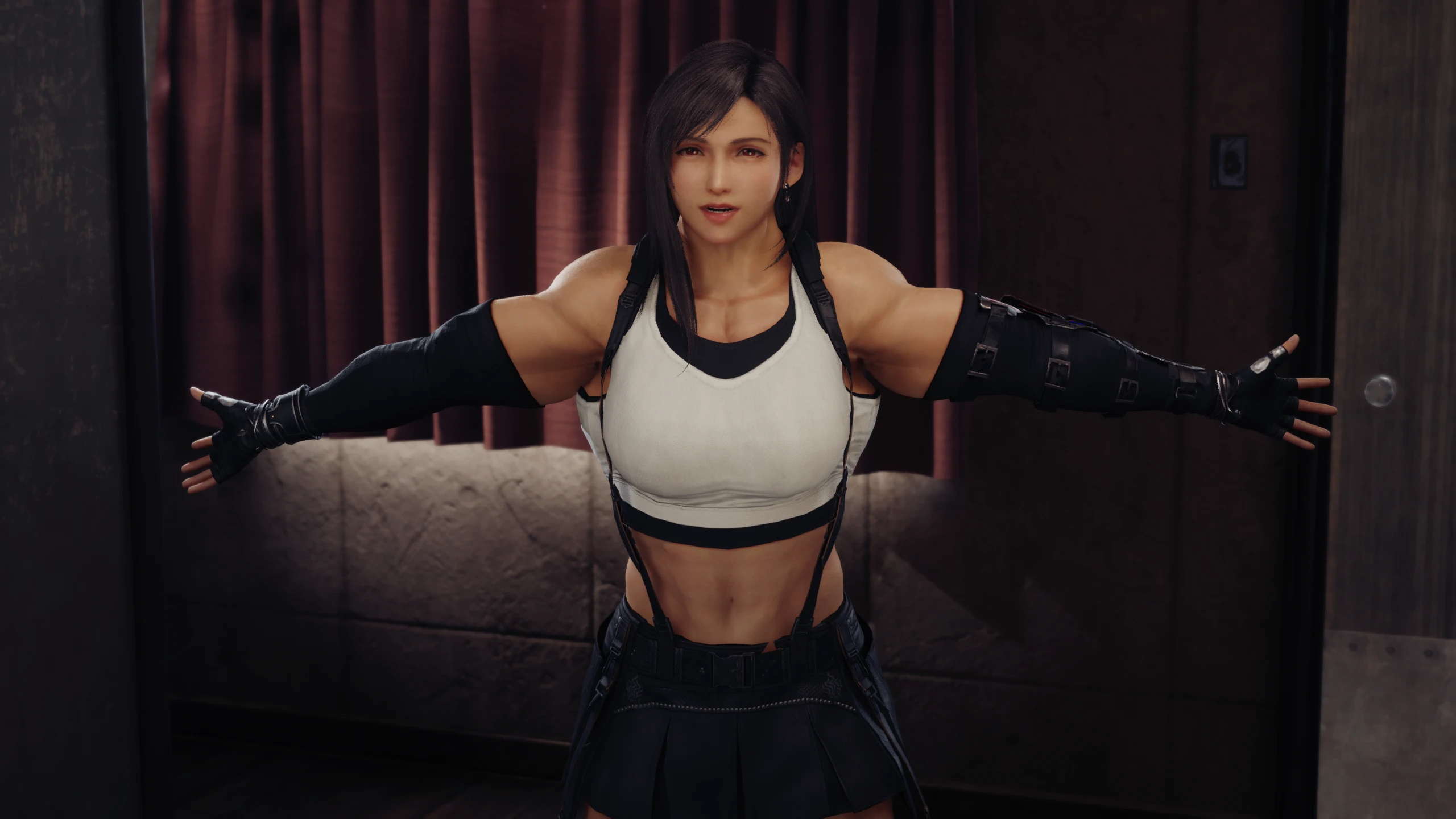 Final Fantasy VII: Remake's leading ladies get ripped with the help of ...