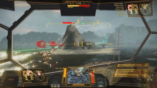Mechwarrior Online screens