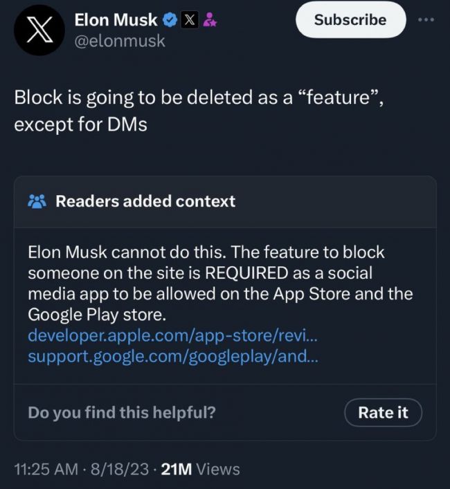 Elon Musk wants to remove the ability to block accounts on X - - Gamereactor