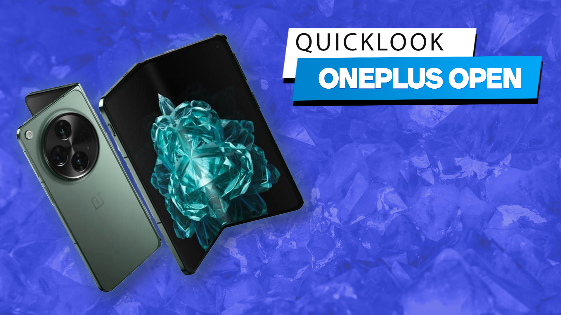 OnePlus gets into the foldable smartphone space with the Open ...