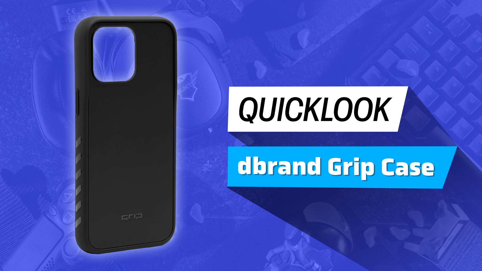 Dbrand's grip case looks to prevent falling phones - - Gamereactor