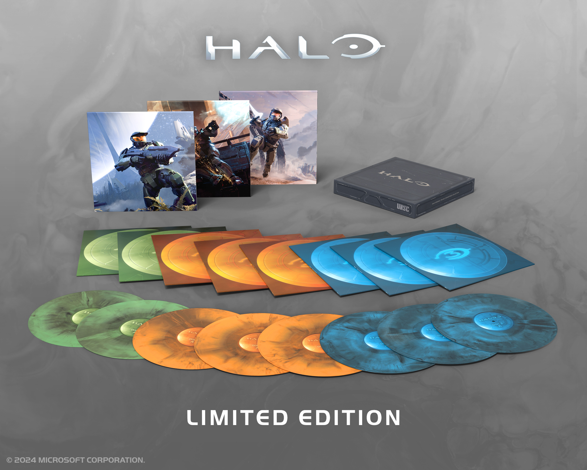 The Halo trilogy is getting a stunningly beautiful LP collection - Halo: The Master Chief ...