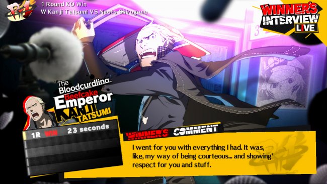 Persona 4 Arena UI screens - Persona 4: Arena - Gamereactor