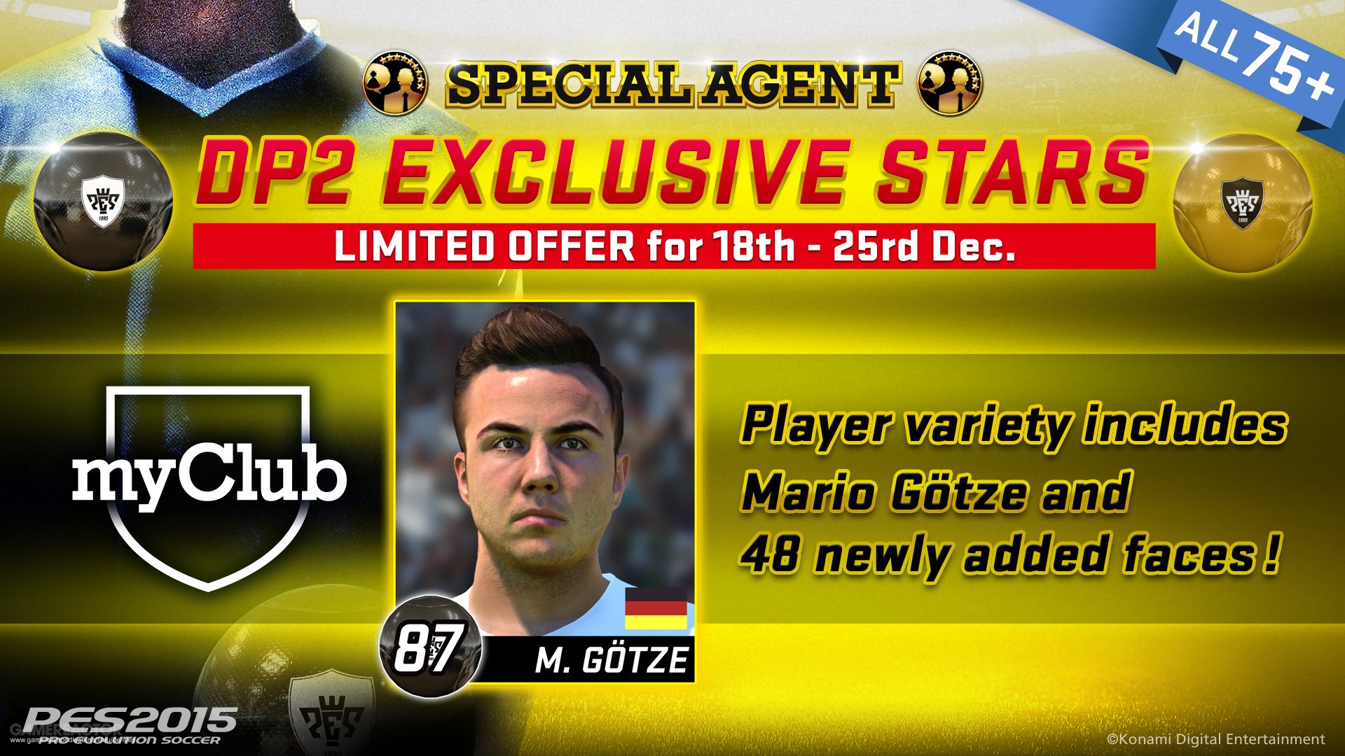 Second free update for PES 2015 lands today - Pro Evolution Soccer 2015 ...