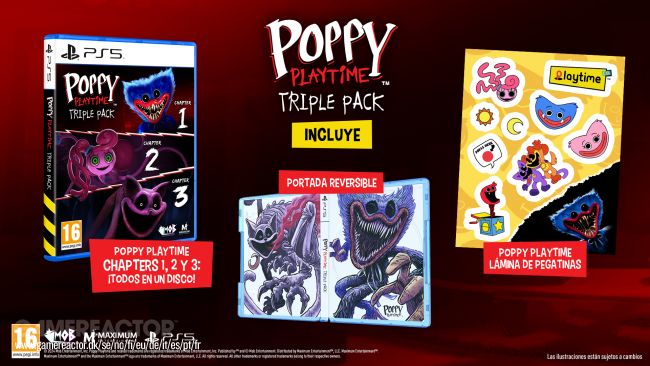 Poppy Playtime confirms a physical edition with its first three ...