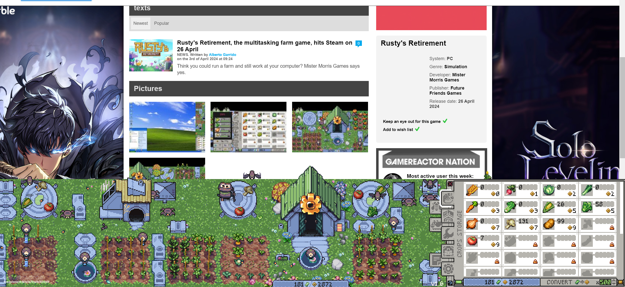 Rusty's Retirement Review - Gamereactor