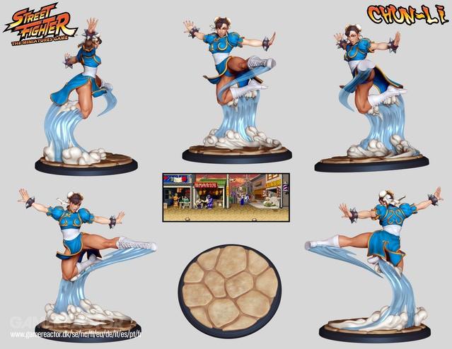 Tokens shown off for Street Fighter: The Miniatures Game - Street ...
