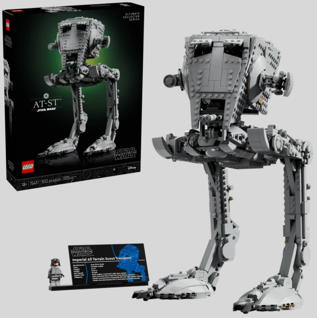 AT‑ST takes the spotlight in latest Lego Star Wars UCS Set - - Gamereactor
