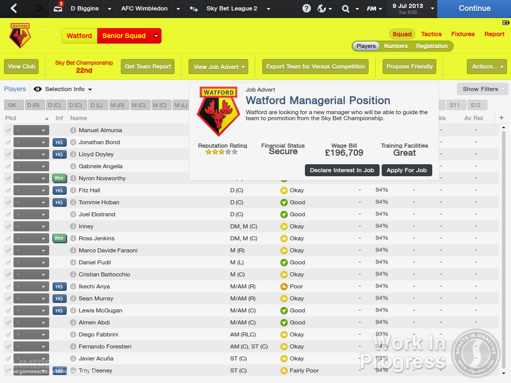 Football Manager 14 licenses confirmed - Football Manager 2014 ...