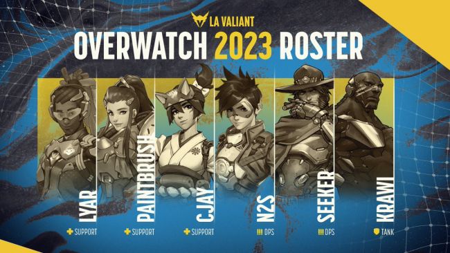 Los Angeles Valiant lifts the curtain on its 2023 Overwatch League team - Overwatch 2 - Gamereactor