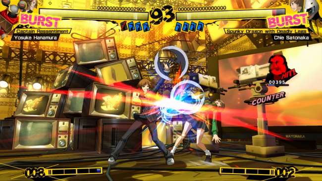 Persona 4 Arena UI screens - Persona 4: Arena - Gamereactor