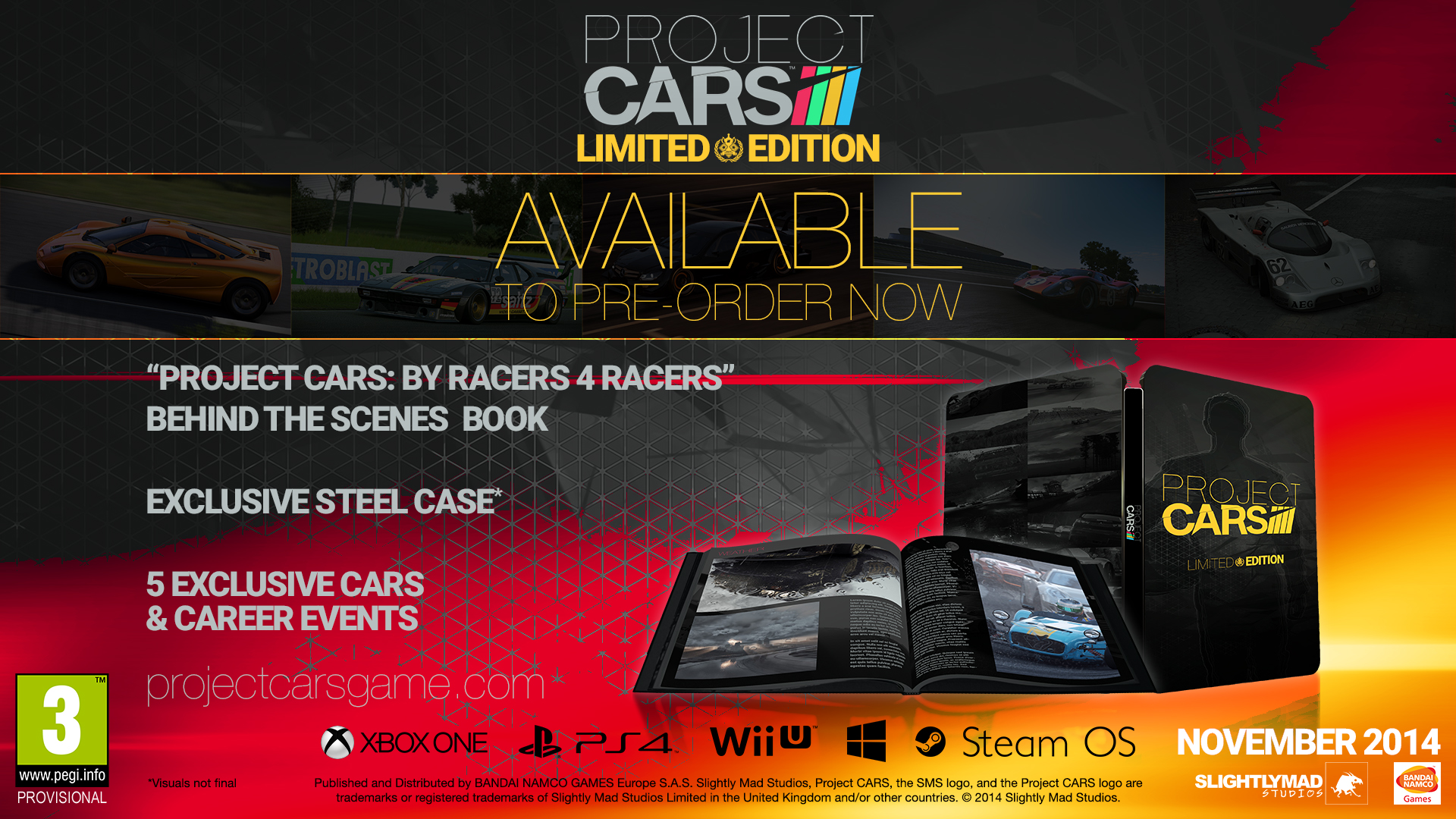 Pre-orders for Project Cars revealed - Project CARS - Gamereactor