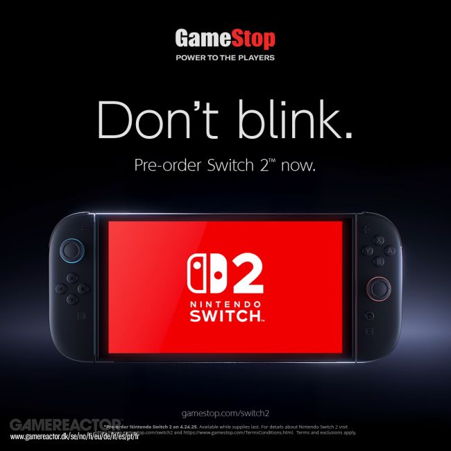 GameStop website crashes the same second Nintendo Switch 2 pre-orders ...