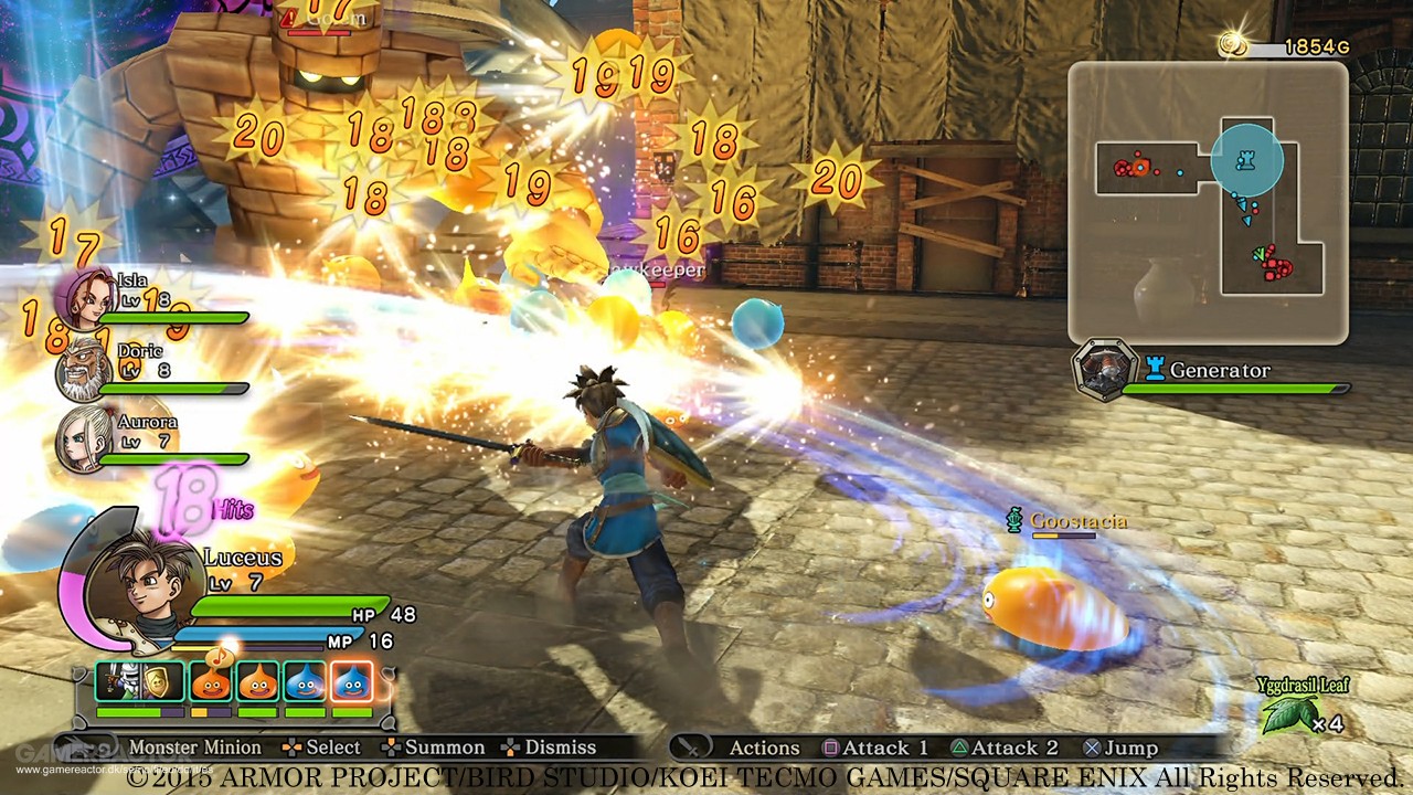 Dragon Quest Heroes - Hands-On Preview - Gamereactor - Dragon Quest ...