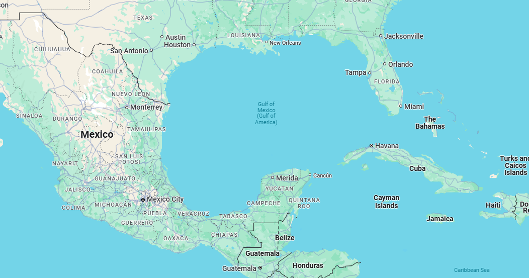 Google Maps now shows Gulf of Mexico as Gulf of America - - Gamereactor