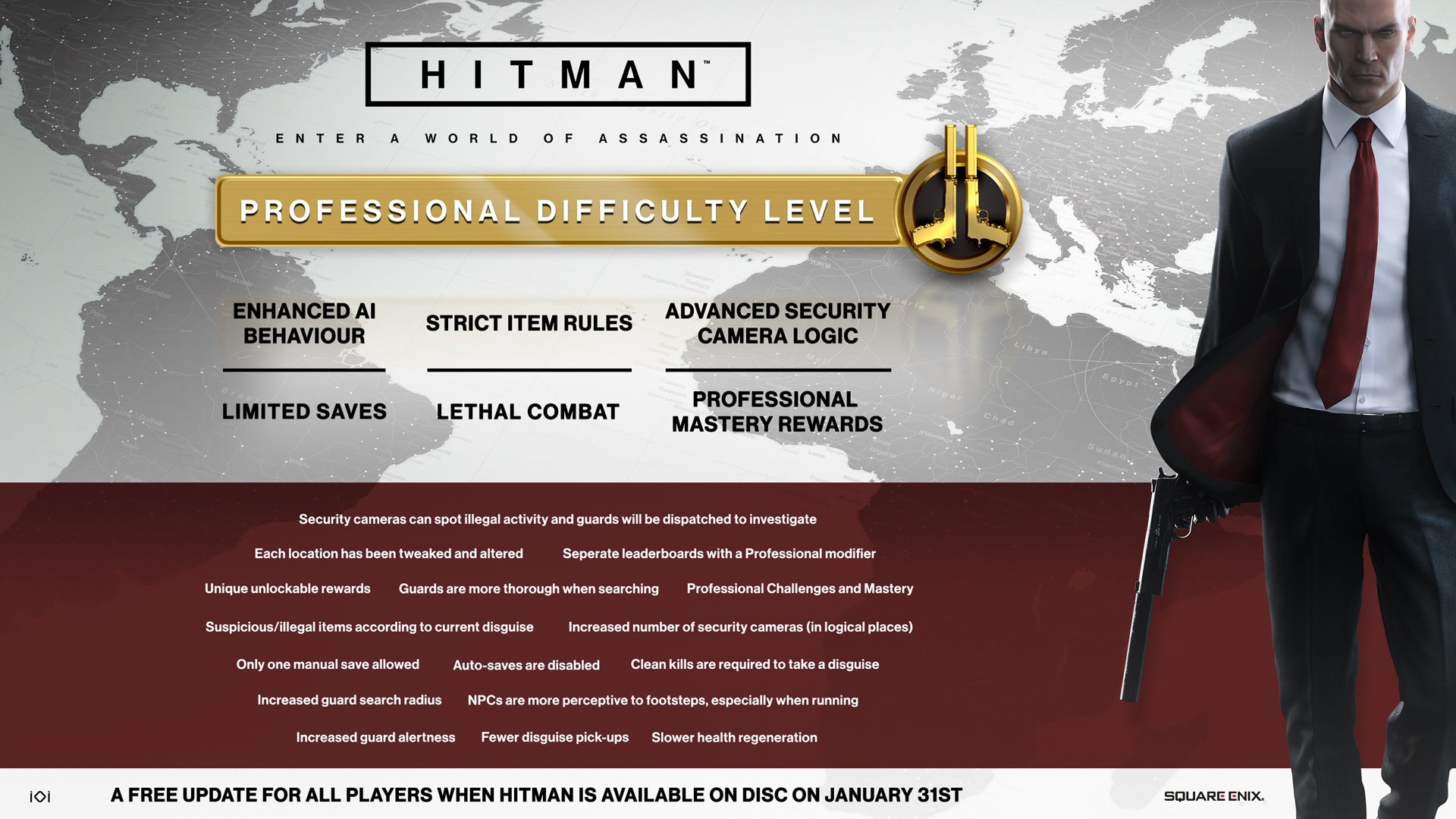 Hitman gets a new difficulty level