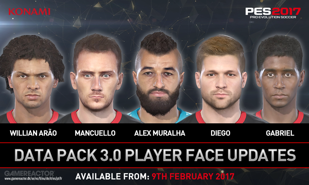 You can now download PES 2017's Data Pack 3.0 - Pro Evolution Soccer ...