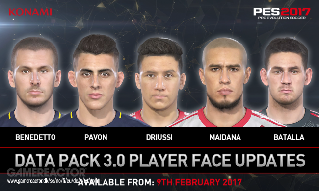 You can now download PES 2017's Data Pack 3.0 - Pro Evolution Soccer ...