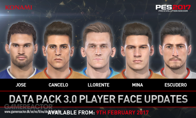 You can now download PES 2017's Data Pack 3.0 - Pro Evolution Soccer ...