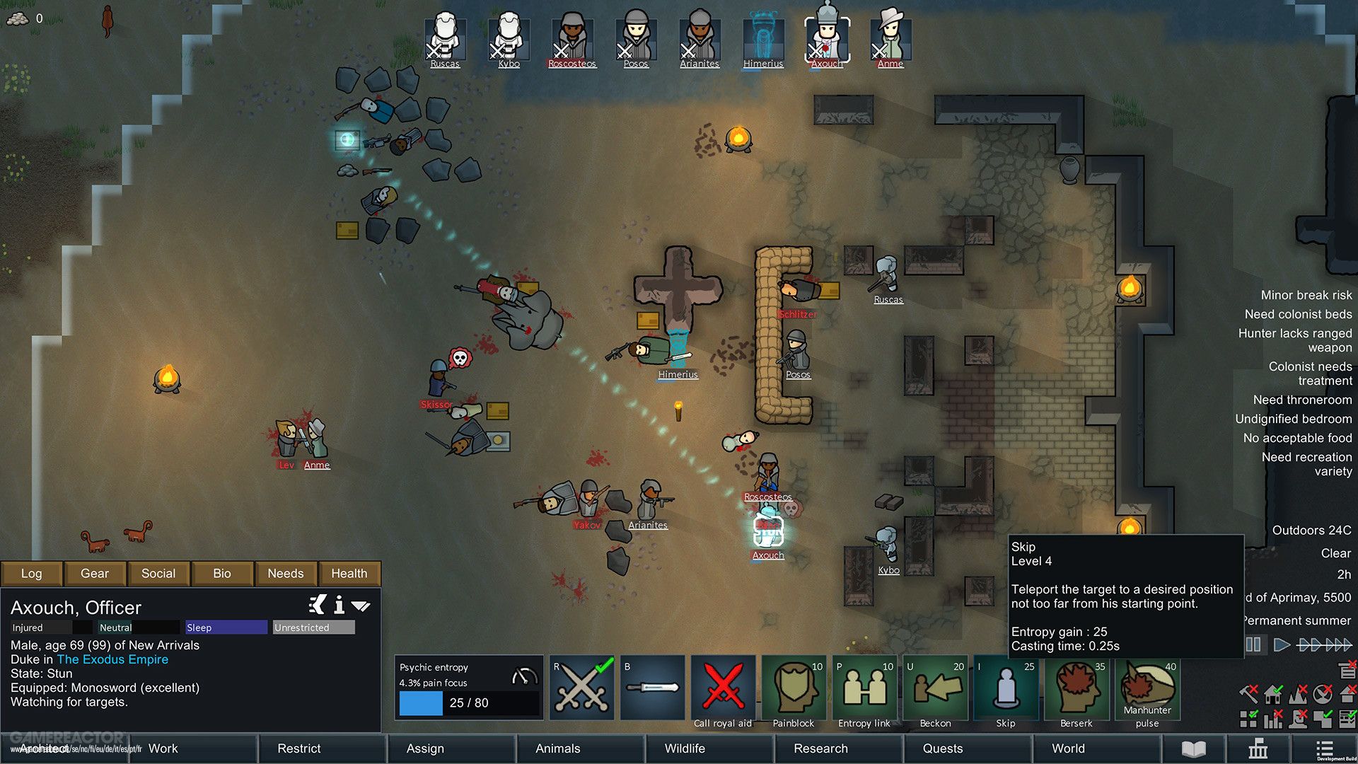 RimWorld: Royalty Review - Gamereactor