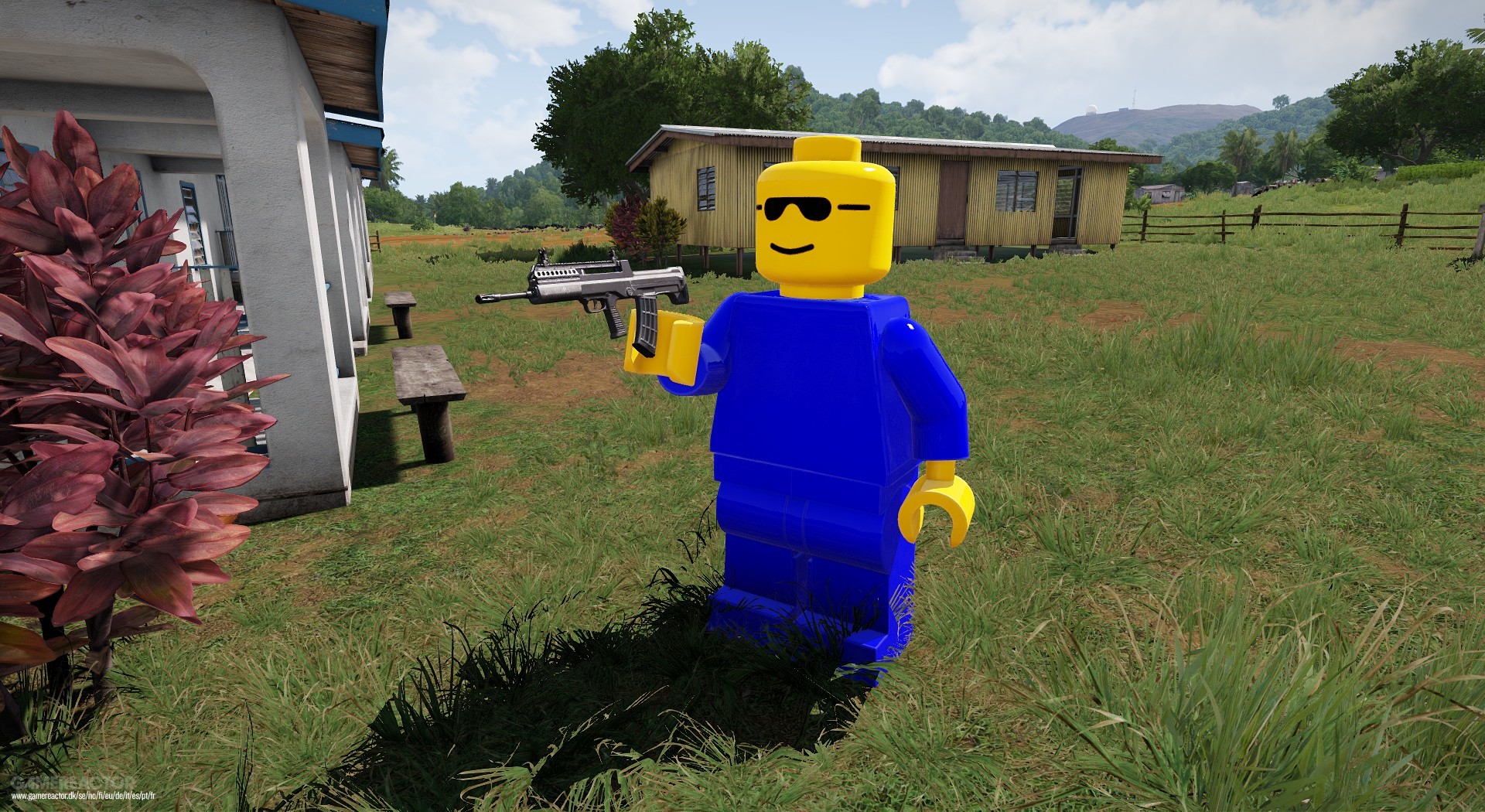 New mod adds Lego characters to Arma III