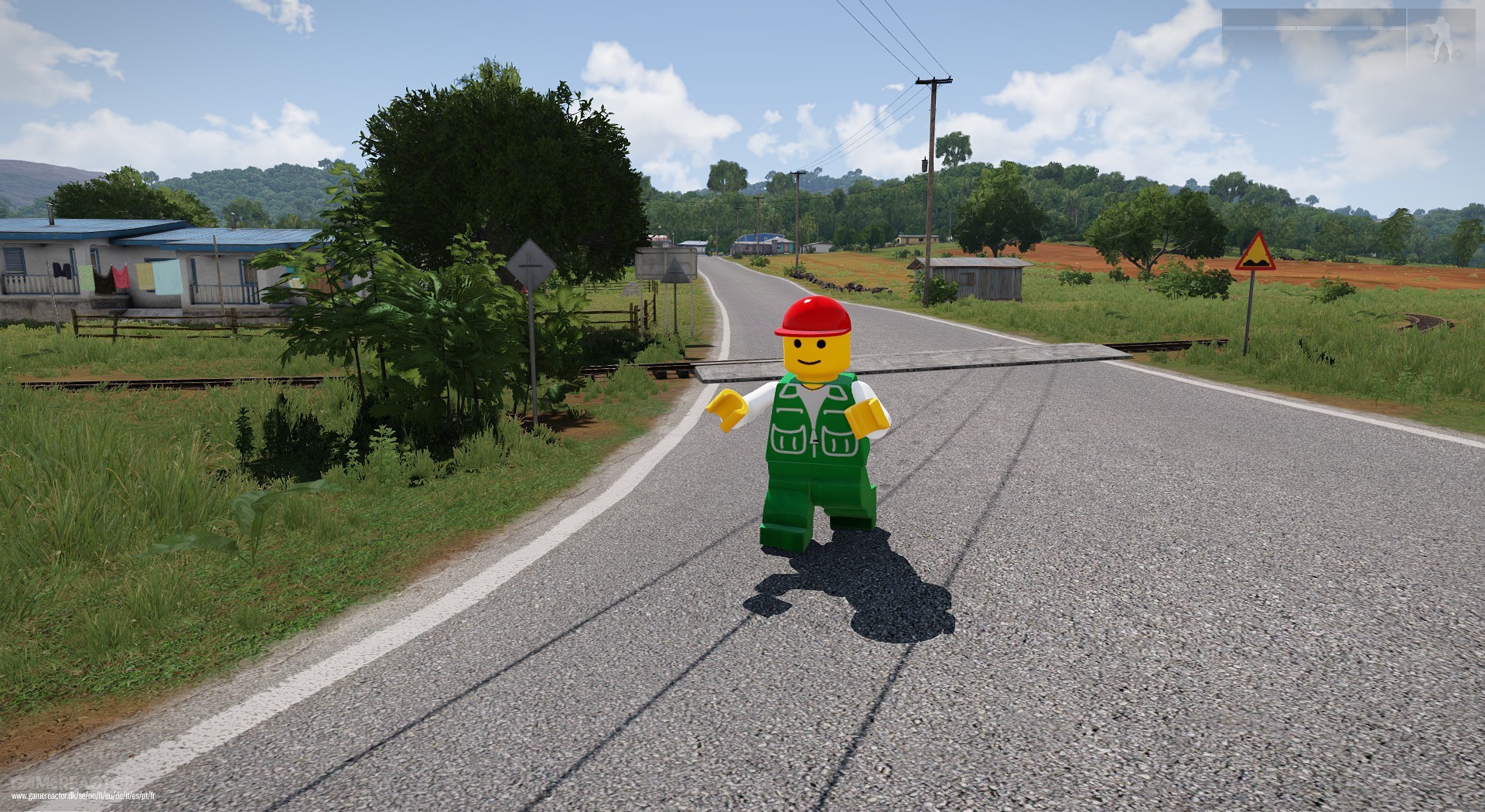 New mod adds Lego characters to Arma III