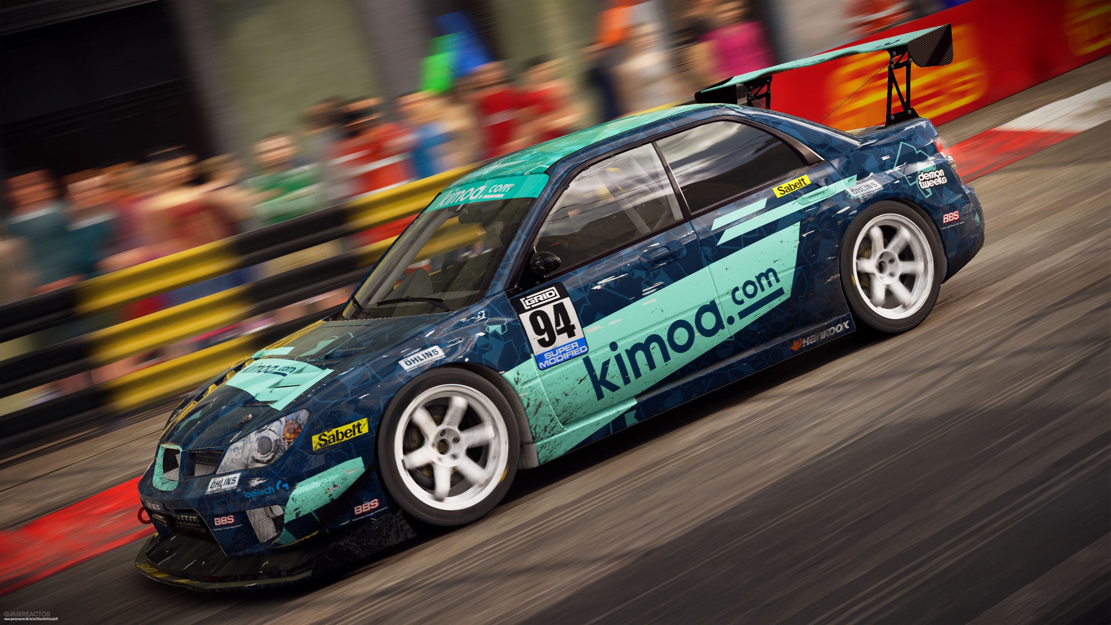 Grid "isn't a game about road cars, this is a game about motorsport"