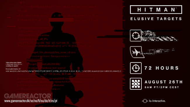 Hitman gets Elusive Target #9 - The Black Hat