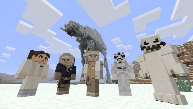 Star Wars added to Minecraft as DLC