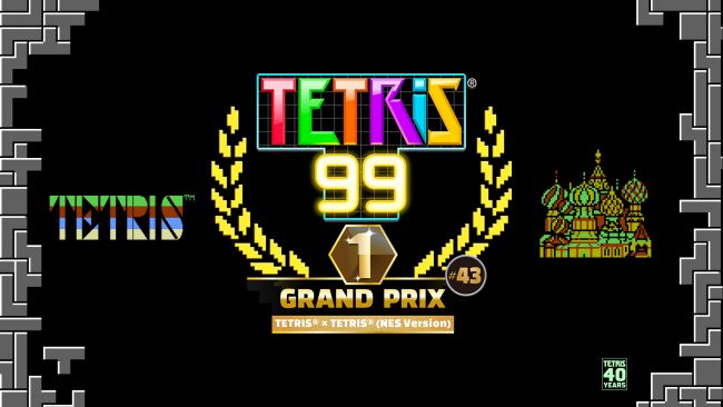 Tetris 99 has a dedicated Tetris event