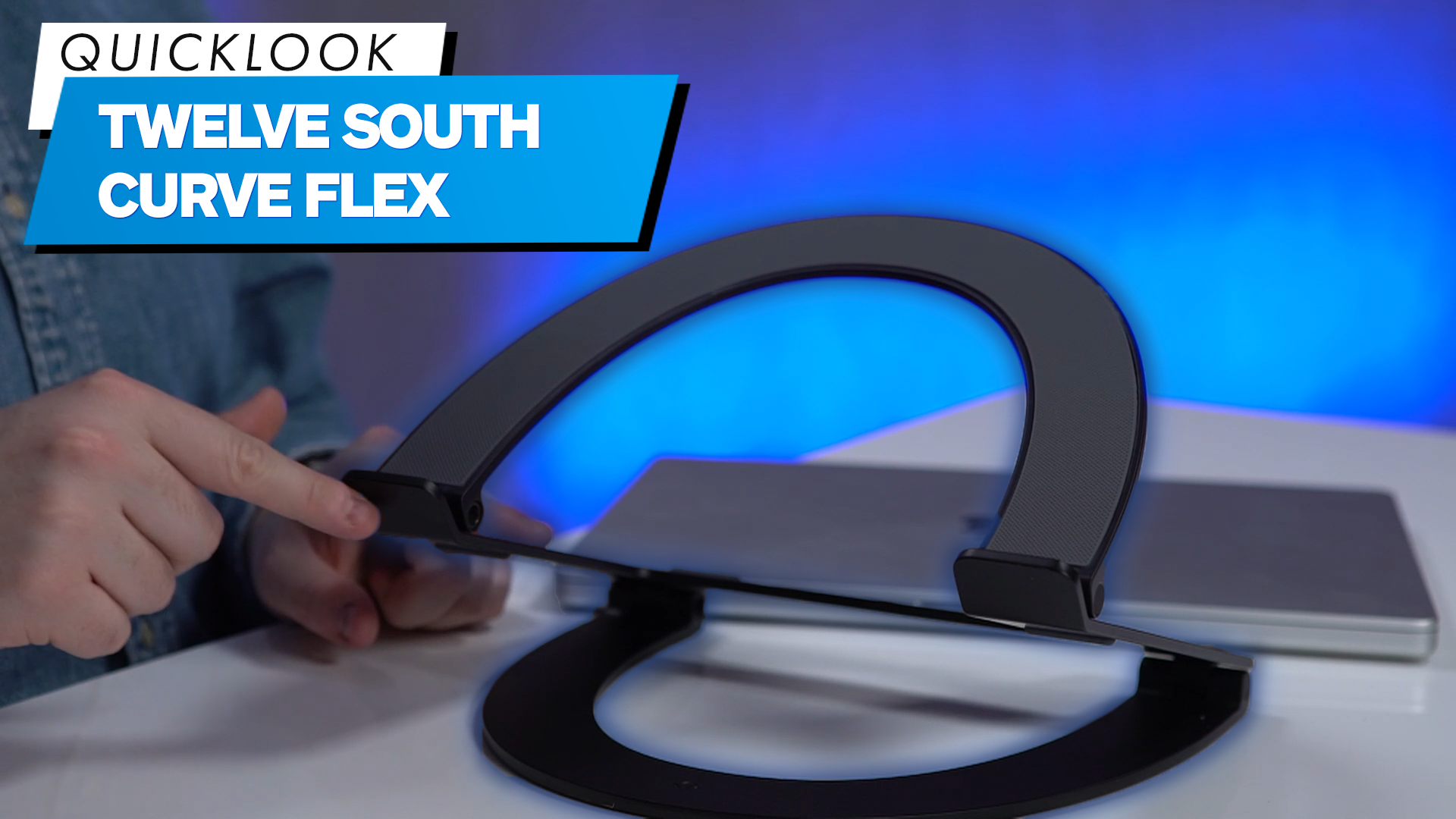 Elevate your MacBook with Twelve South's Curve Flex stand - - Gamereactor