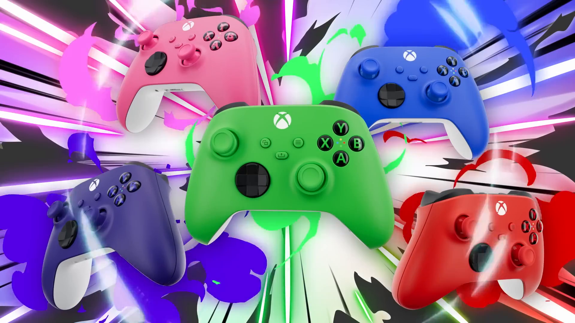 Xbox shows off its controllers in Power Rangers-like video - - Gamereactor