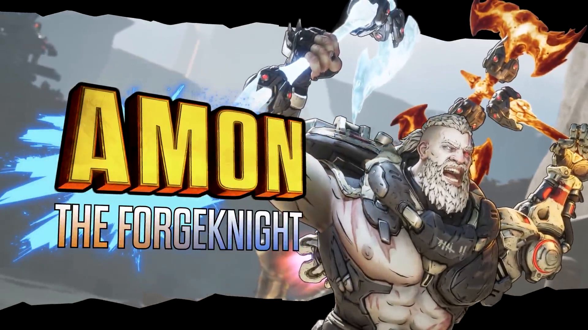 Amon shreds enemies with ice and fire in new Borderlands 4 gameplay