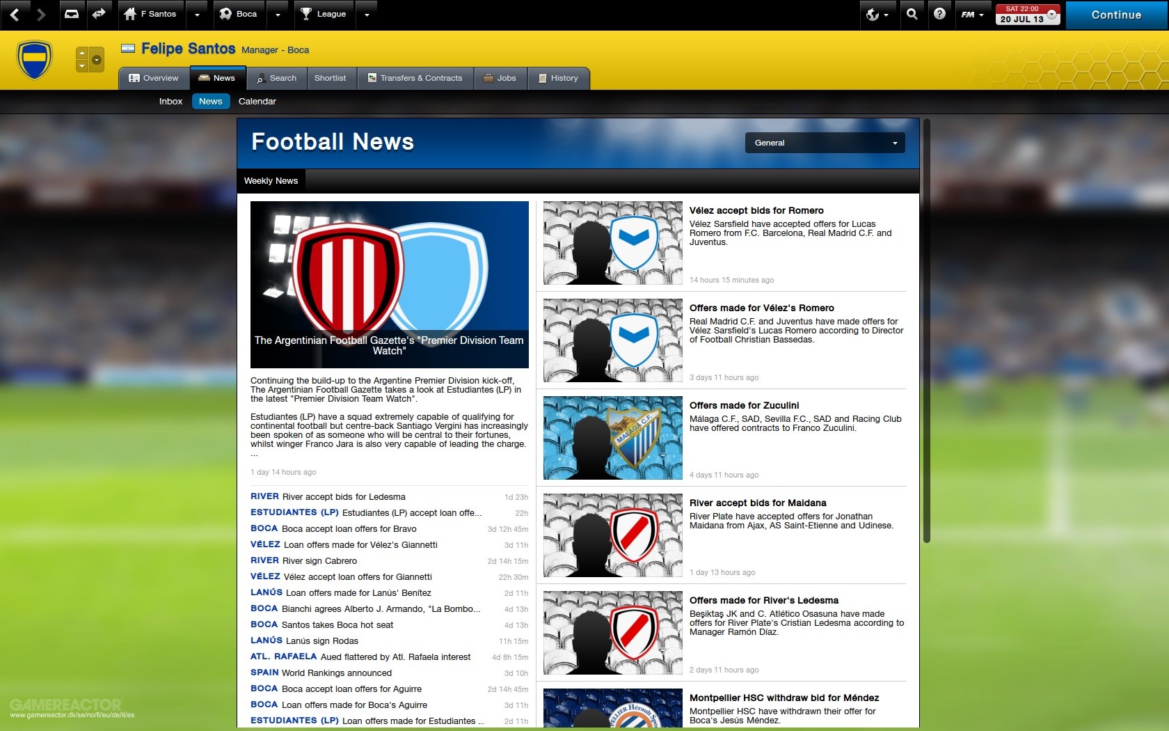 Football Manager 2014 Review - Gamereactor