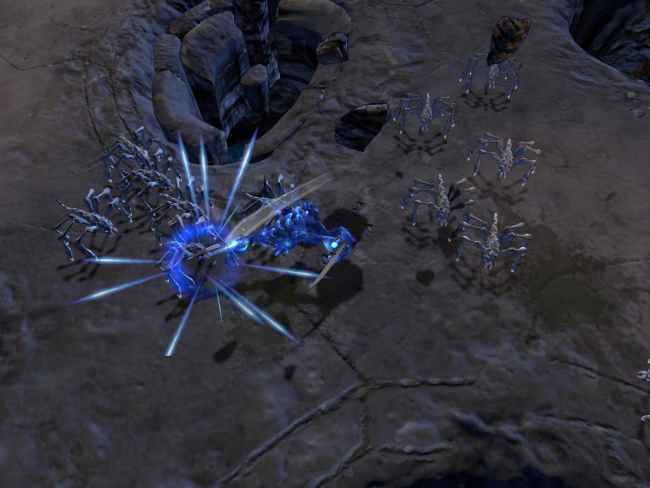 Screenshots from Darkspore